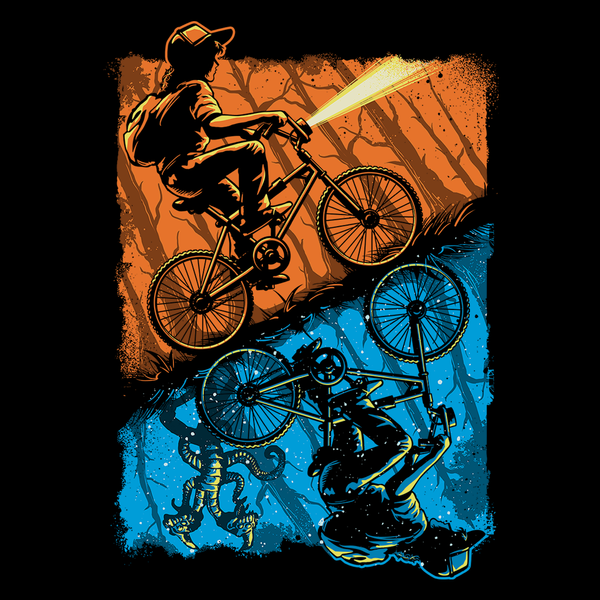 Strangers Things – A Spooky Sci-fi Horror Story – Pop Up Tee