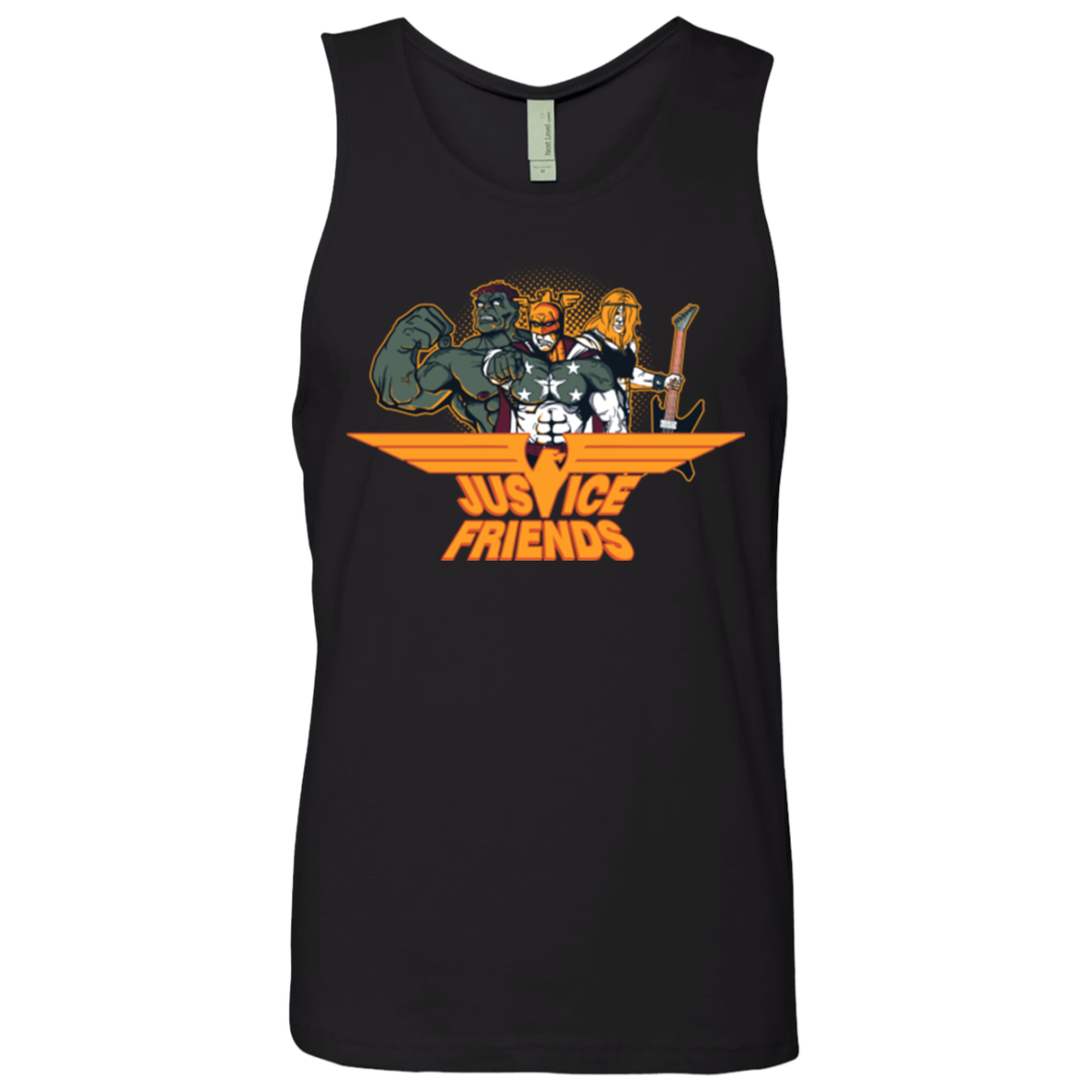 Justice Friends Men's Premium Tank Top – Pop Up Tee