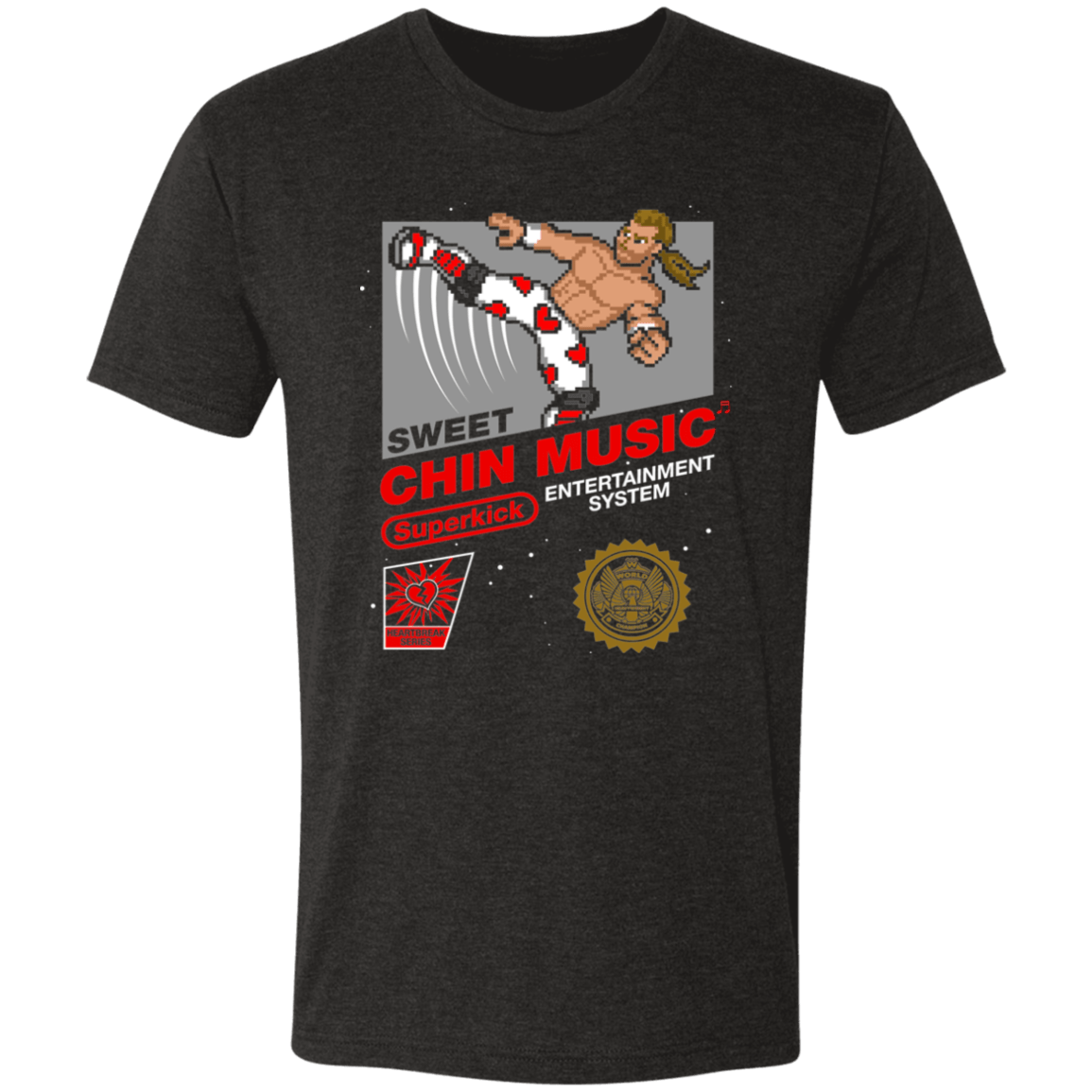 Super Sweet Chin Music Men's Triblend T-Shirt – Pop Up Tee