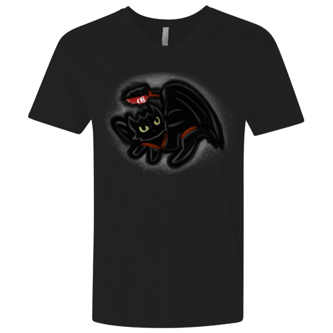 Toothless Simba Men's Premium V-Neck – Pop Up Tee